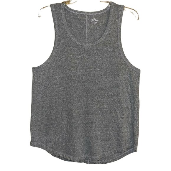 J. Crew | Tops | J Crew Weekend Women Longline Layering Tank Med Slub ...